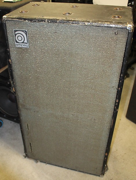 Ampeg Vintage FLATBACK 8X10 SVT Bass Speaker Cabinet | Reverb