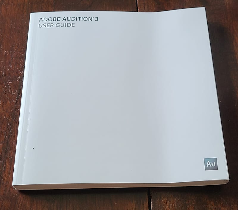 Adobe Audition 3.0 User Manual 3.0 2001 | Reverb