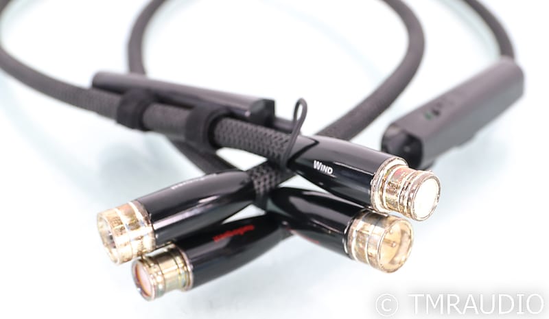 AudioQuest Wind XLR Cables; 1m Pair Balanced Interconnects; | Reverb