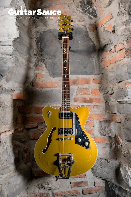 Duesenberg Alliance Eagles Signature 40th Anniversary Gold | Reverb