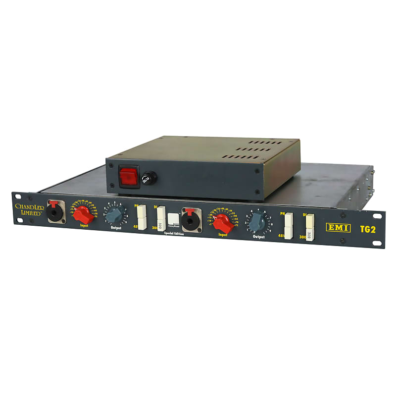 Chandler TG2 Dual Mic Preamp w/PSU #001087: 2-channel mic | Reverb
