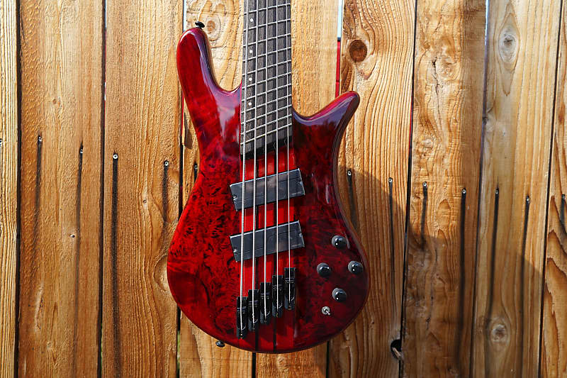 Spector NS Dimension 5 - Multi Scale Inferno Red 5-String | Reverb