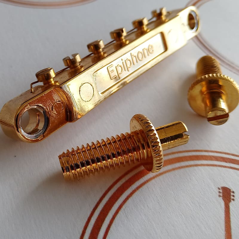 Epiphone Original Locktone Bridge Gold With Anchors | Reverb UK