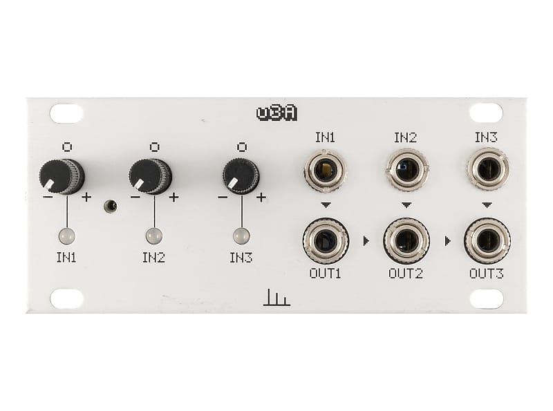 Transient Modules u3A Triple Attenuverter - 1U [USED] | Reverb