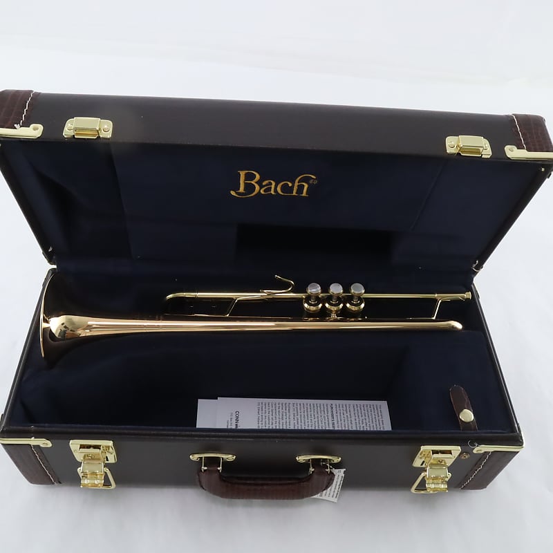 Bach Model LT18043G Stradivarius Professional Bb Trumpet SN | Reverb