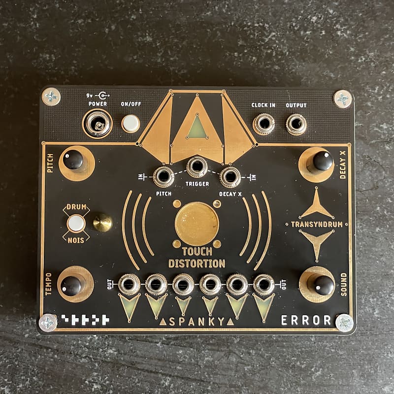 Error Instruments Spanky Transyndrum XO Gold Drone Synth w | Reverb