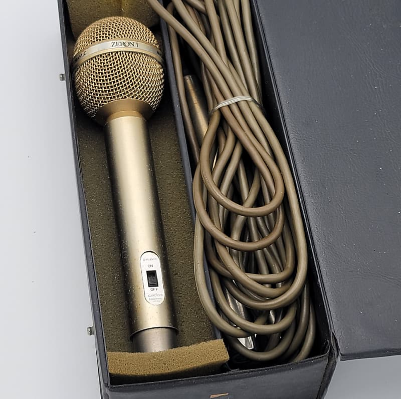 Vintage 1970s Zeron 9235 Microphone - Made in Japan XLR | Reverb