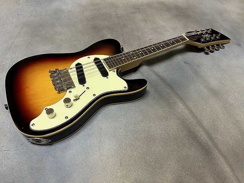 Eastwood 8 String Mandocaster Sunburst w/Binding | Reverb