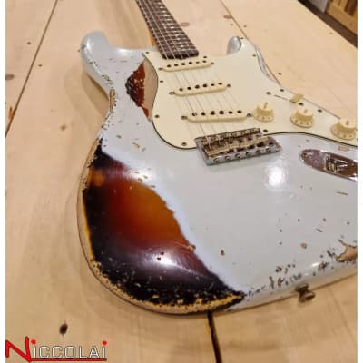 Fender Custom Shop 1960 Stratocaster Heavy Relic Aged Sonic | Reverb