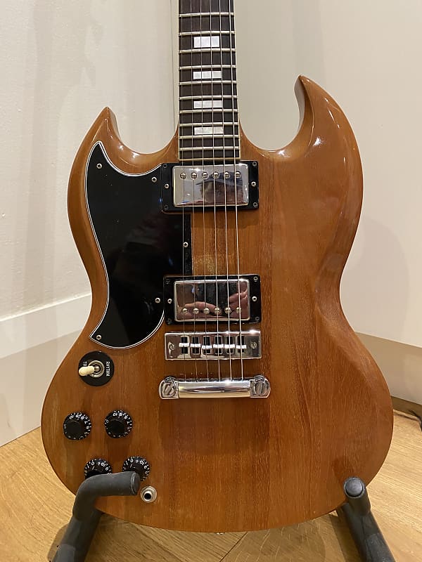 Left handed Gibson SG Standard 1979 Walnut | Reverb