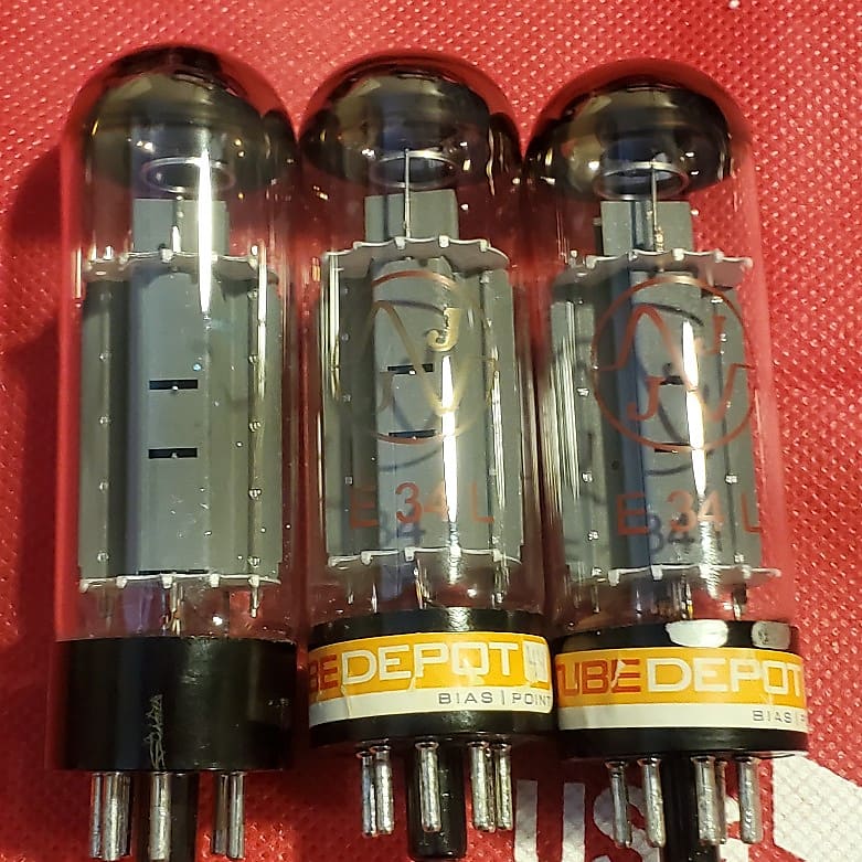 JJ Electronic El34 Tri Set | Reverb