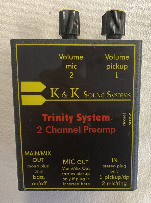 K&K Sound Trinity System 2 Channel Preamp | Reverb
