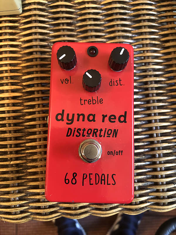 68 Pedals "DYNA RED" BF FX CLONE Distortion Pedal 2020 Red | Reverb