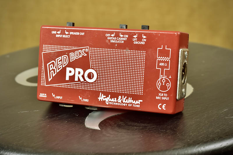 Hughes & Kettner RedBox Pro 2000s - Red | Reverb