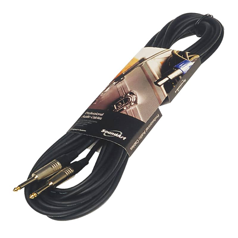 SoundArt PA Speaker Cable with Jack to Jack Connectors (15m) | Reverb