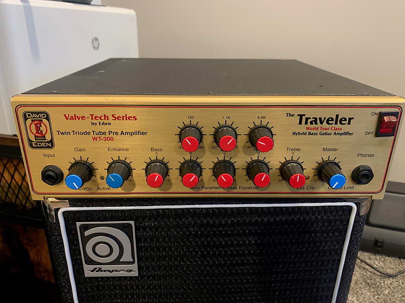 Eden Amplification WT-300 mid-90s - Black with Gold Face | Reverb