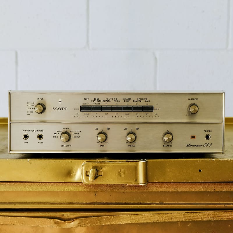 H. H. Scott Stereomaster 260-b Amplifier 1960s | Reverb