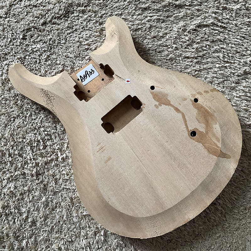 Unfinished DIY Guitar Double Cutaway Body | Reverb
