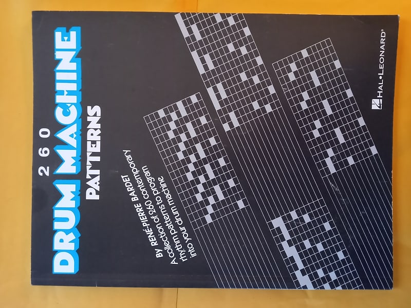 Hal Leonard 260 DRUM MACHINE patterns 1987 | Reverb