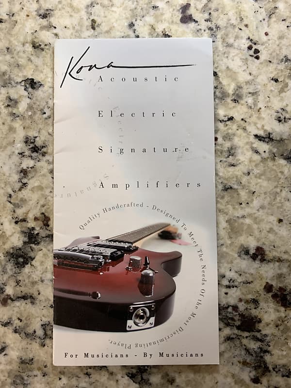 Kona Guitar Catalog | Reverb