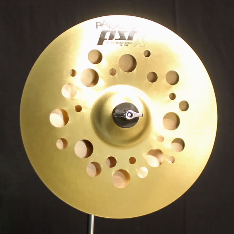 Paiste 12"/10" PST X Splash Stack - 458g/336g (video demo) | Reverb