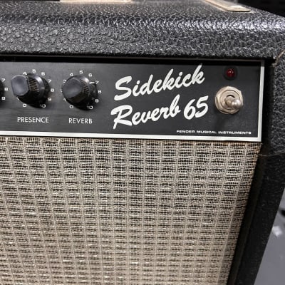 Fender Sidekick Reverb 65 Guitar Combo AMP | Reverb