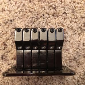 2TEK Hardtail Guitar Bridge (RARE Black Color!) - NEW! | Reverb