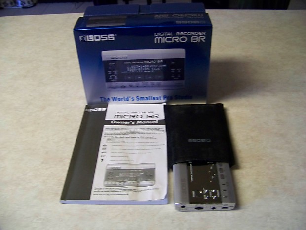 Boss Micro BR Digital Recorder 2009 Black and Silver | Reverb UK