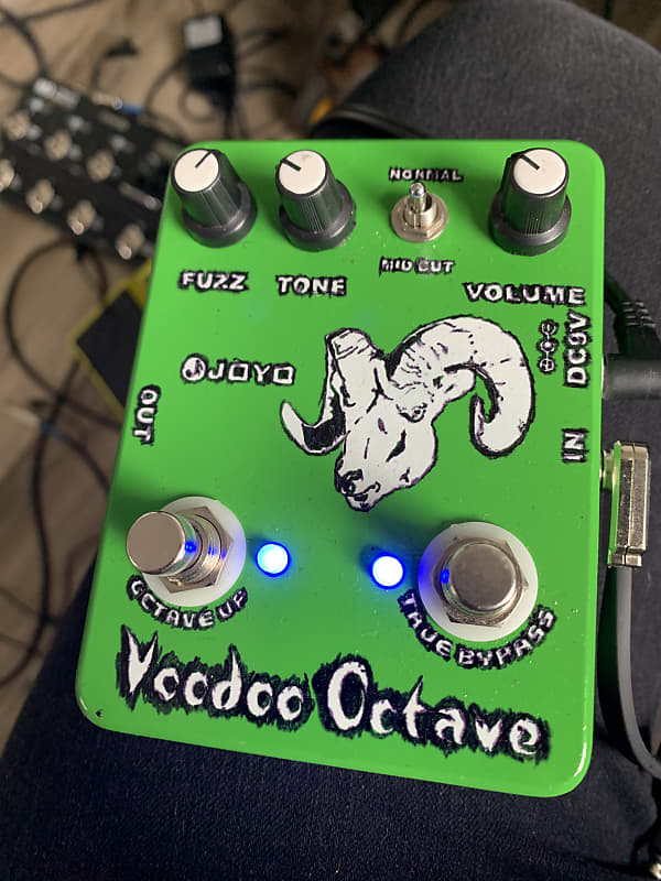 Modded Joyo JF-12 Voodoo Octave 2010s - Green | Reverb