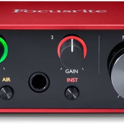 Focusrite Scarlett 2i2 Studio 4th Gen Bundle Portable | Reverb