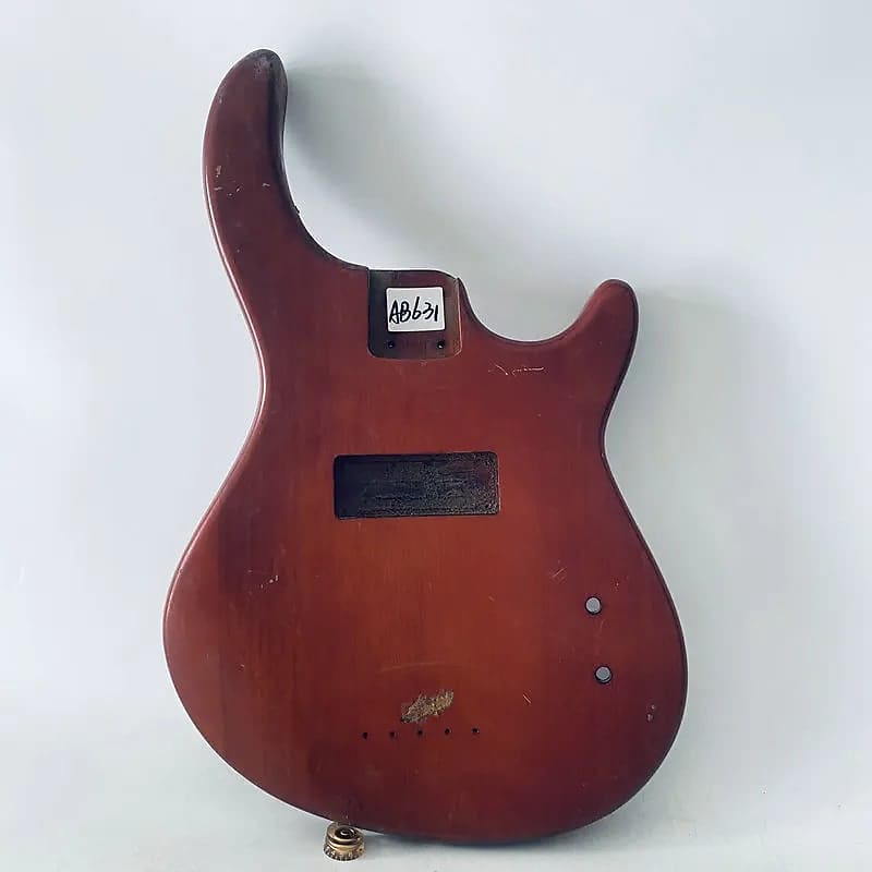 Solid Basswood 5 String Bass Guitar Body DIY Project | Reverb