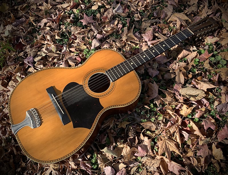 Authentic 1930s “Lead Belly Model” Stella Jumbo 12-String | Reverb