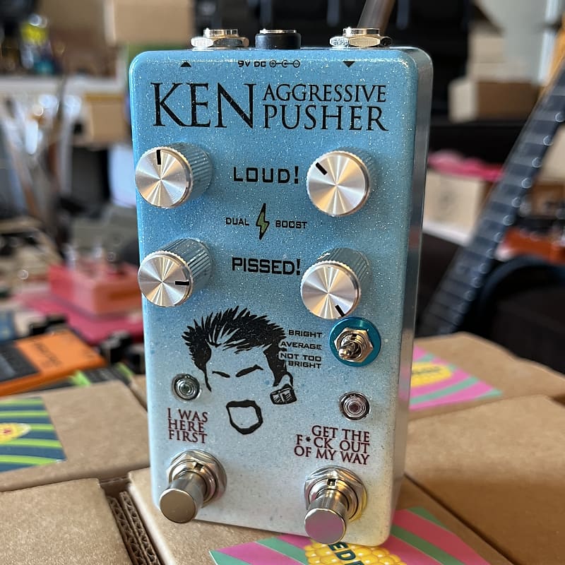 Eddie Rifkind Ken Aggressive Pusher 2023 - Snowflake Blue | Reverb