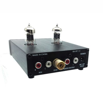 Stereo Vacuum Tube Phono Preamp for Hi Fi Turntable | Reverb