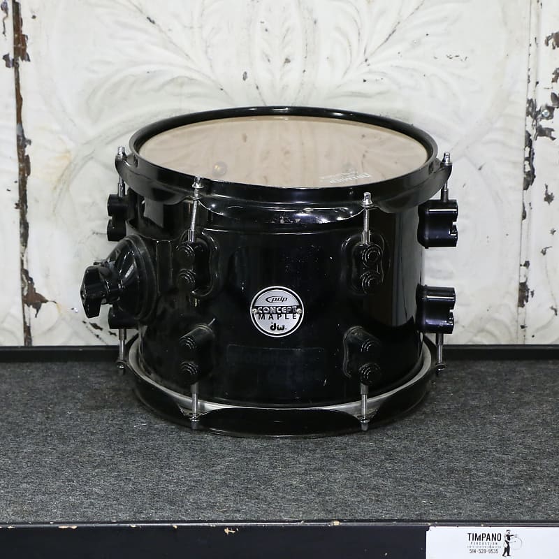 Used PDP Concept Maple Tom 10X8in black | Reverb