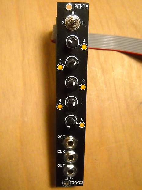 RYO Penta Sequencer 3-4-5 Step Eurorack Module Used Excellent | Reverb