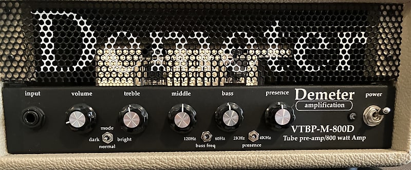 Demeter VTBP-M-800D Tube pre-amp/800 watt Amp - Blond with | Reverb