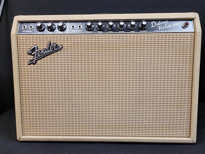 Fender '65 Deluxe Reverb Reissue 22-Watt 1x12" Guitar Combo | Reverb