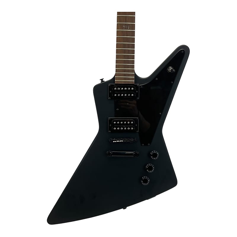 Used Epiphone Goth Explorer XII Electric Guitar Black | Reverb