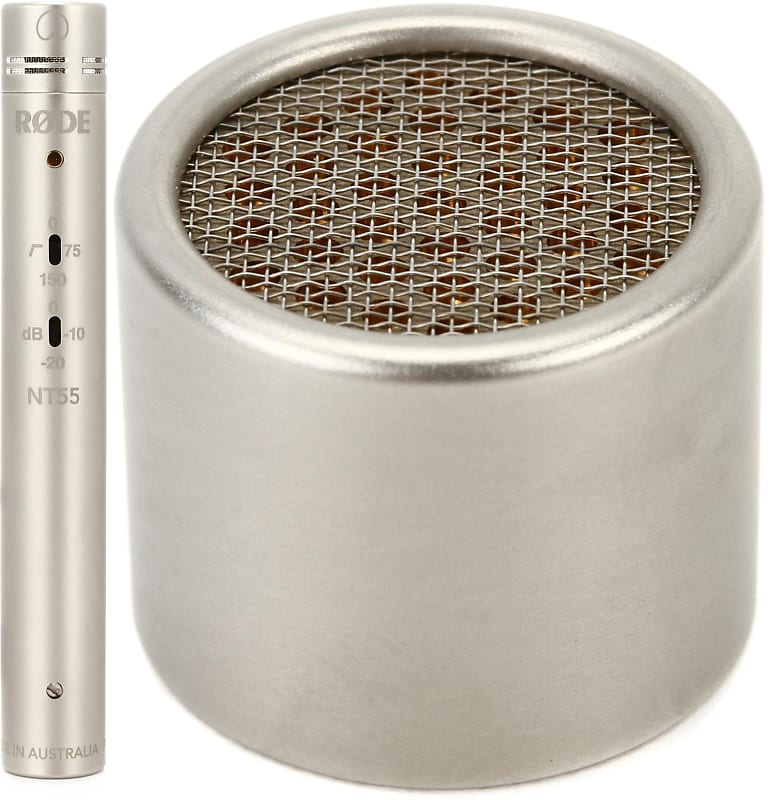 Rode NT55 Small-diaphragm Condenser Microphone Bundle with | Reverb