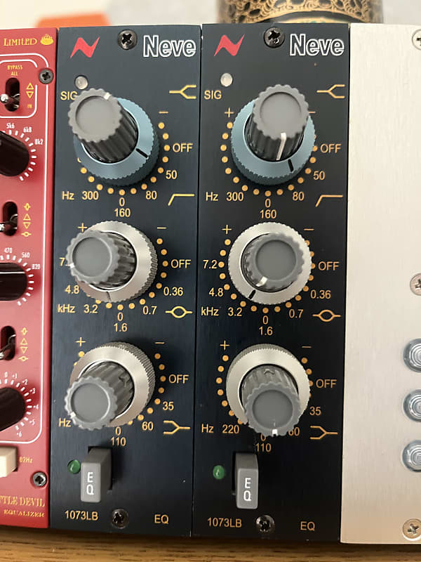 PAIR - AMS Neve 1073LBEQ 500 Series Equalizer Module | Reverb