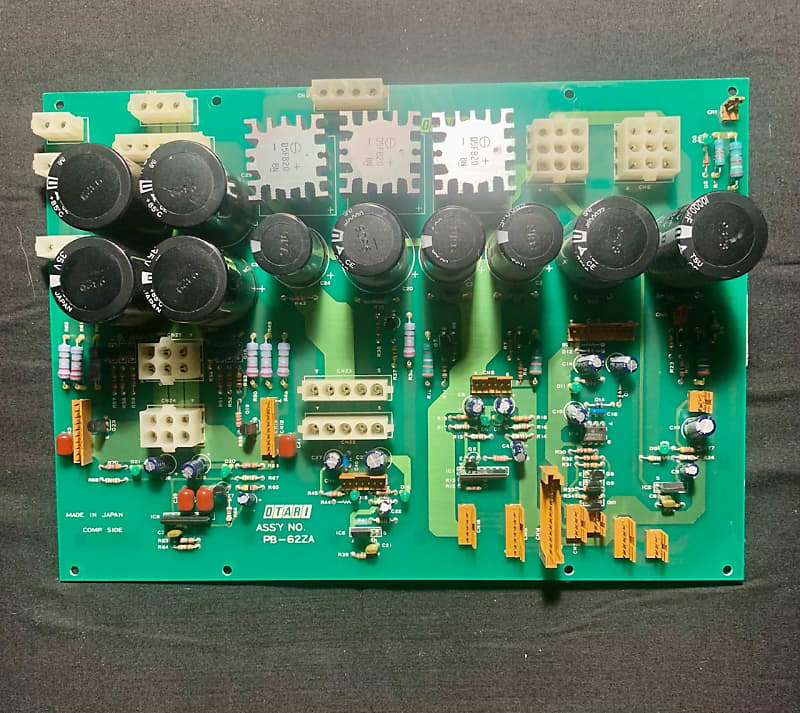 OTARI MTR-90 M-80 Power Supply PCB Assembly (PB-62ZA) | Reverb