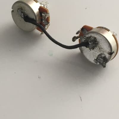 Two Fender Squier 250K Electric Guitar Strat Tele Micro ALPHA | Reverb