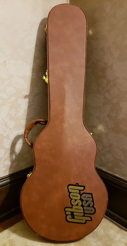 Gibson Les Paul 1990s Hardshell TKL Case Brown/Pink Blanket | Reverb