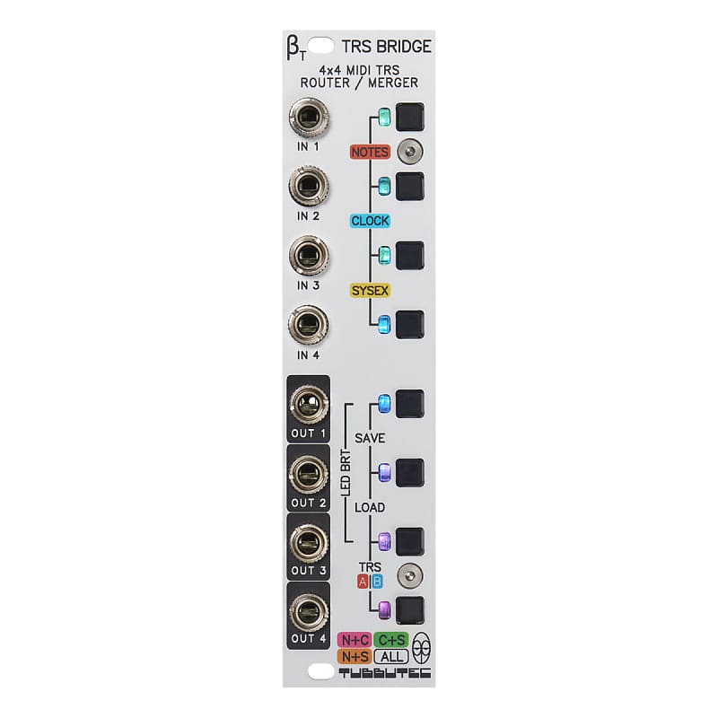 Tubbutec TRS Bridge Eurorack MIDI Router Module | Reverb