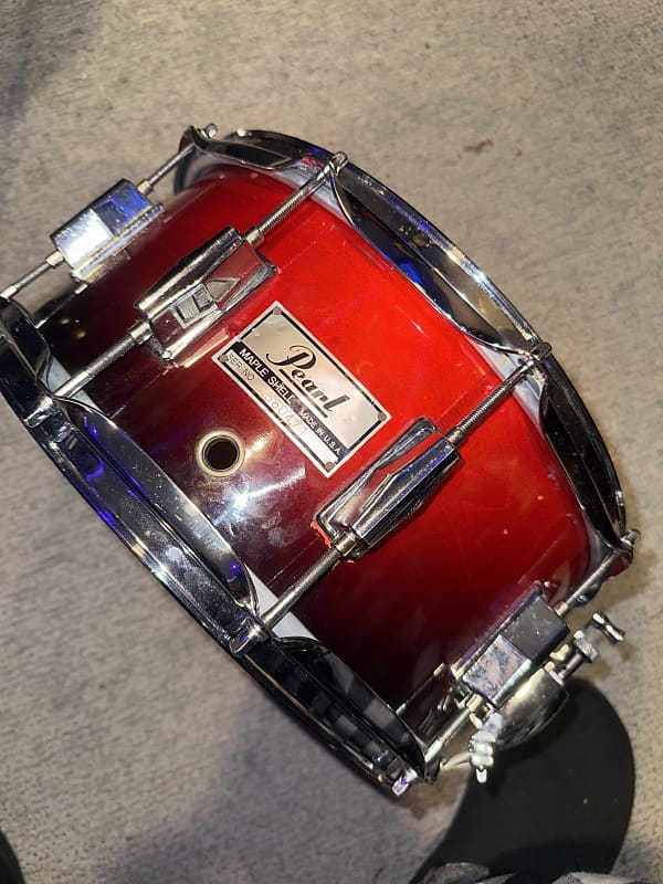Original Pearl Maple Shell - Red | Reverb