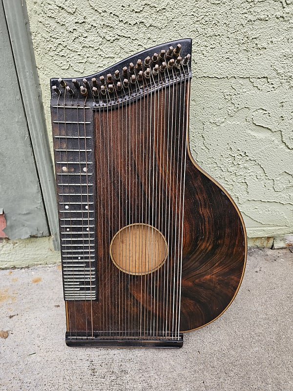 Lap Dulcimer Mandolin Harp Vintage Russian? | Reverb
