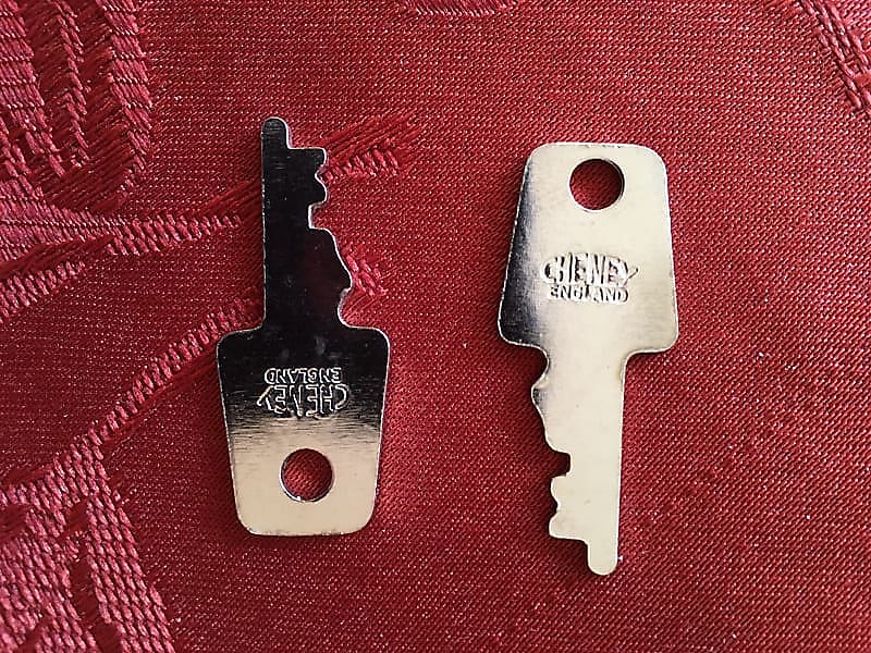 Two (2) Cheney #30 Keys for Certain Fender, G&G, & other | Reverb