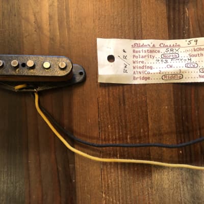 Sliders Pickups 59 SRV Stratocaster Pickups | Reverb