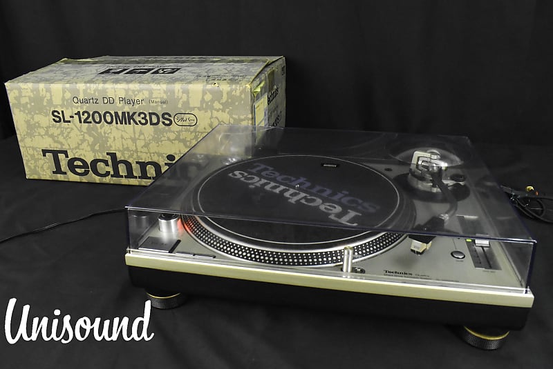 Technics SL-1200MK3D w/Original Box silver Direct Drive DJ | Reverb